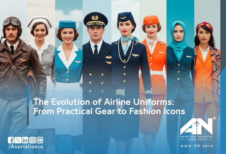 Airline uniform evolution from function to fashion