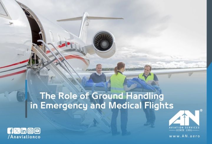 Ground handling in medical flights - The role in emergency flights